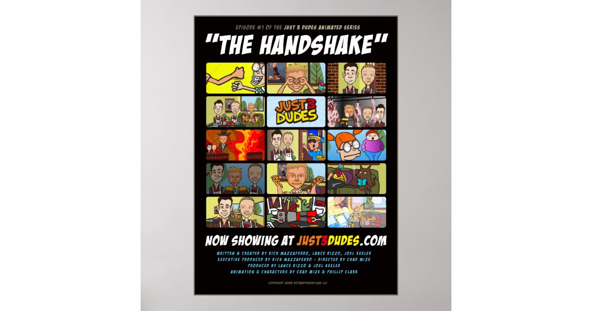 The Handshake - Promo Poster | Zazzle