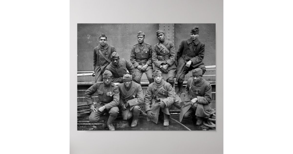 The Harlem Hellfighters - WW1 1919 Poster | Zazzle