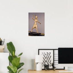 The Harpooner, from the Tomb of Tutankhamun Poster | Zazzle