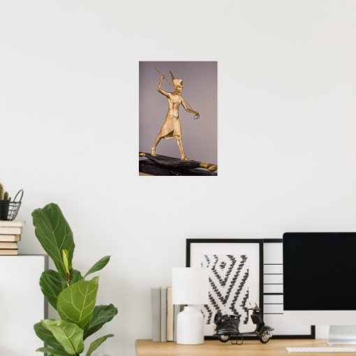 The Harpooner, from the Tomb of Tutankhamun Poster | Zazzle