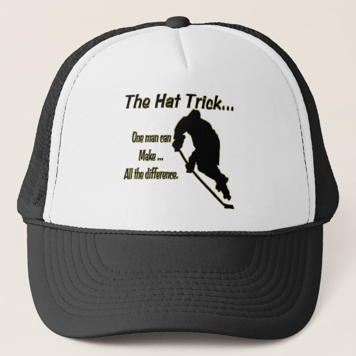 The Hat Trick Hat | Zazzle.com