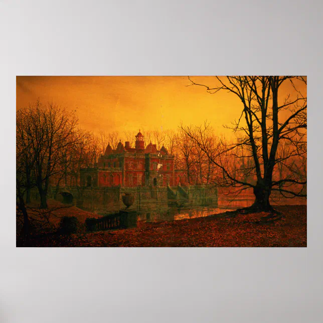 The Haunted House Poster | Zazzle