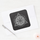 The helm of awe square sticker | Zazzle