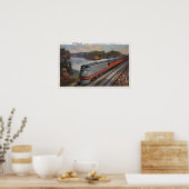 The Hiawatha Streamline Train Poster | Zazzle