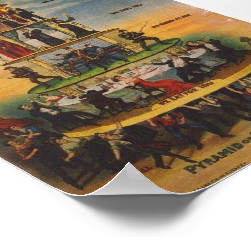 the hierarchy of capitalism poster | Zazzle