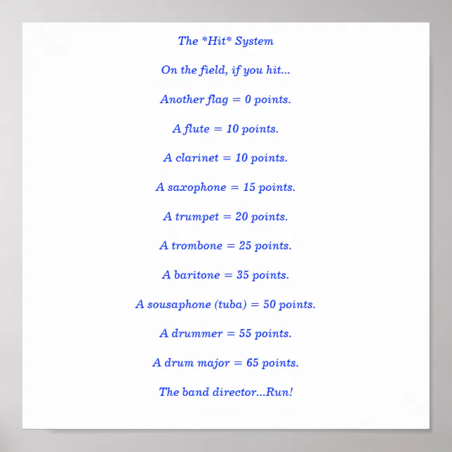 The *Hit* System Poster | Zazzle