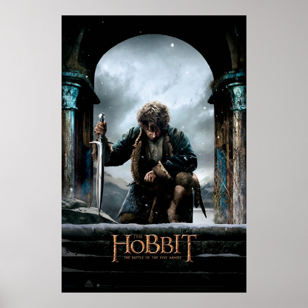 The Hobbit - BILBO BAGGINS™ Movie Poster | Zazzle