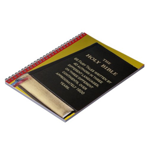 the holy bible notebook | Zazzle