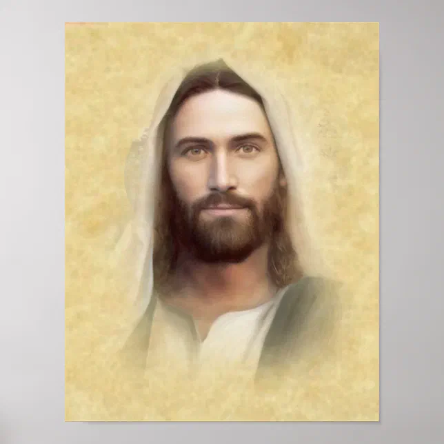 The Holy Face of Jesus Devotional Image. Poster | Zazzle