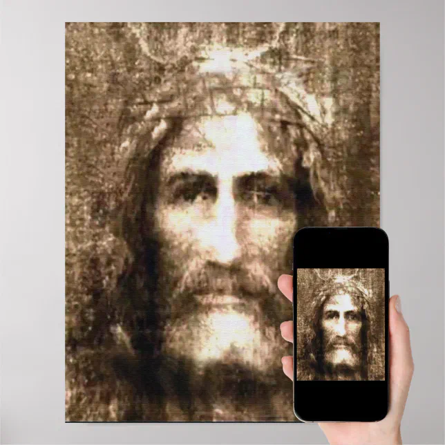THE HOLY FACE POSTER | Zazzle