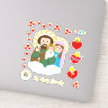 The Holy Family Sticker | Zazzle