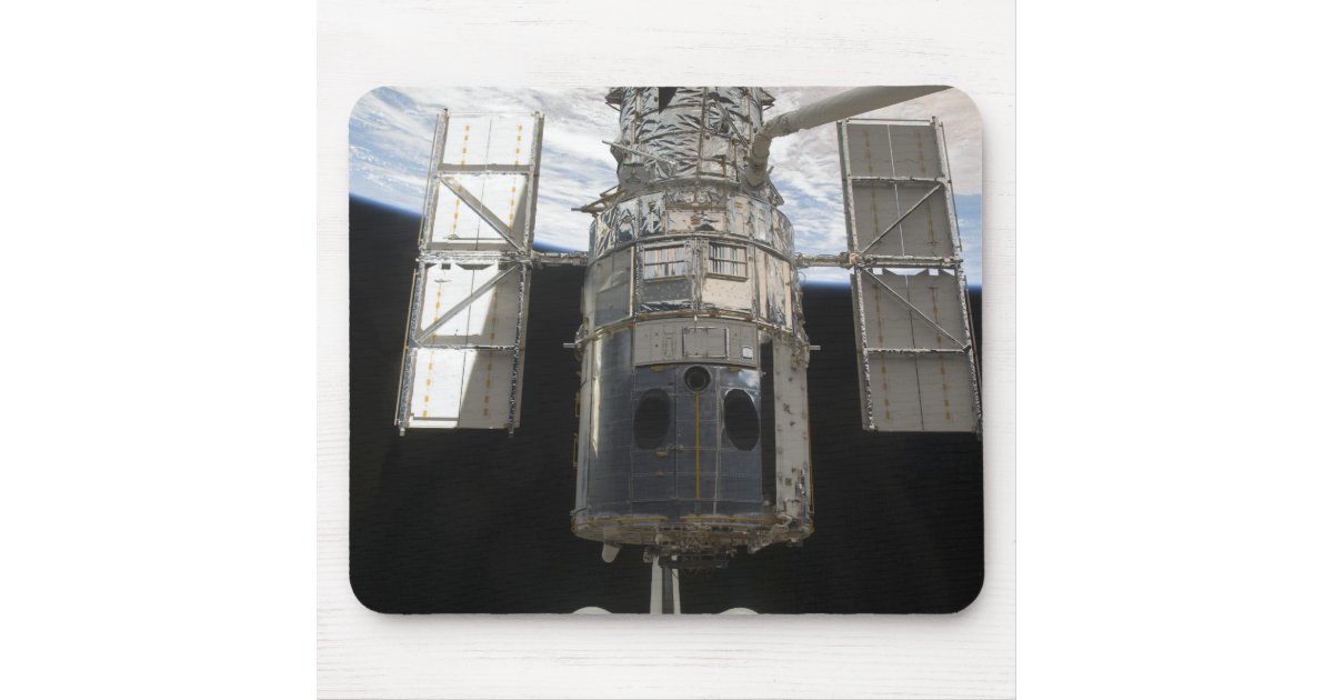 The Hubble Space Telescope is released Mouse Pad | Zazzle