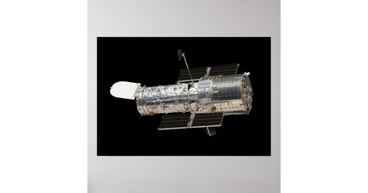 The Hubble Space Telescope Poster | Zazzle