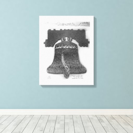 The Human Liberty Bell at Camp/Fort Dix Print | Zazzle
