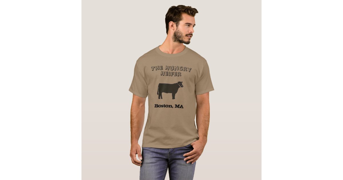 The Hungry Heifer T-Shirt | Zazzle