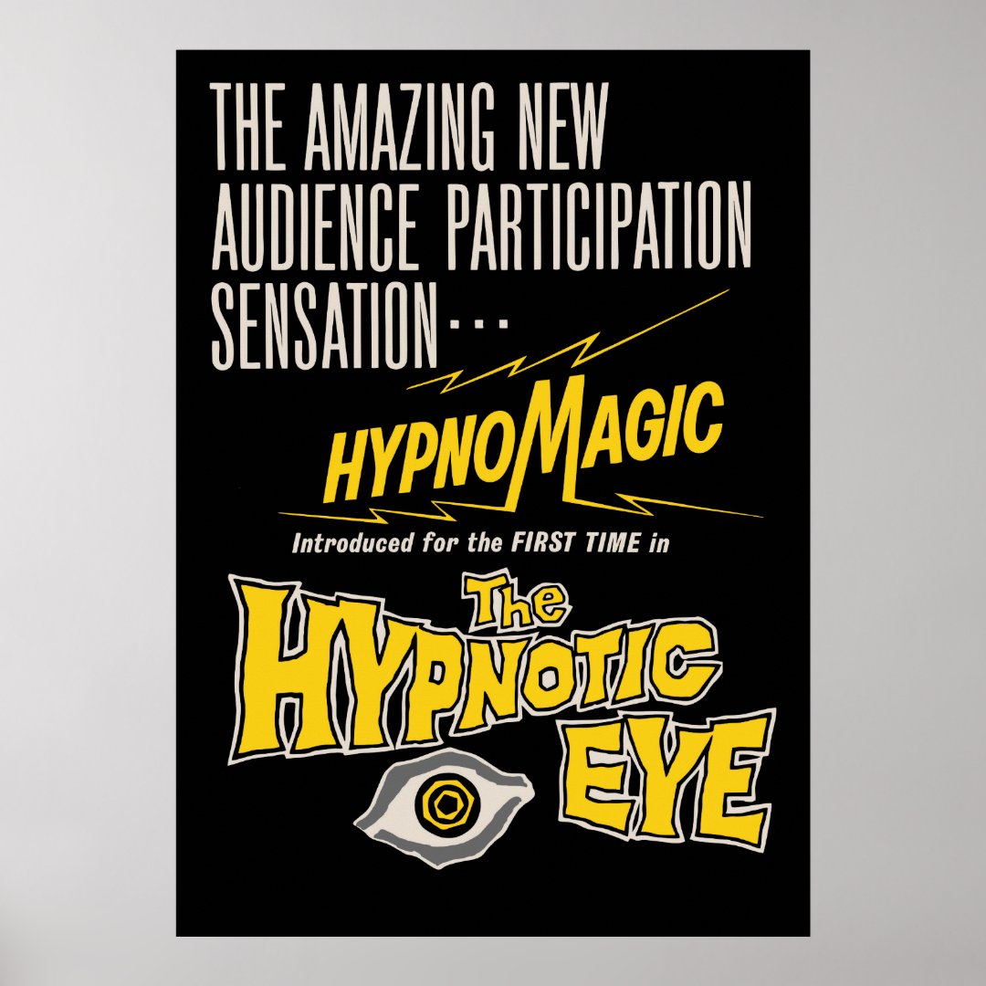 The Hypnotic Eye Movie Poster | Zazzle