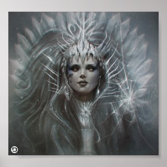 The Ice Queen Poster | Zazzle