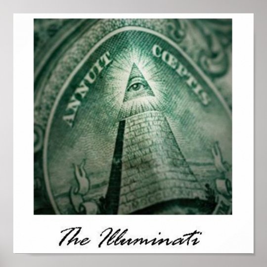 The Illuminati Poster | Zazzle.com