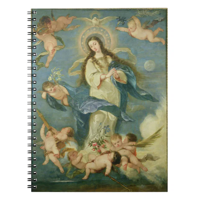 The Immaculate Conception Notebook | Zazzle