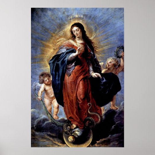 The Immaculate Conception Poster | Zazzle.com