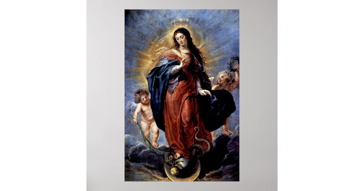The Immaculate Conception Poster | Zazzle