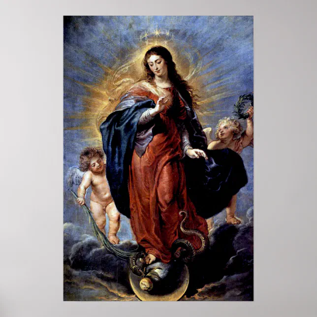 The Immaculate Conception Poster | Zazzle