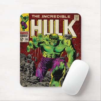 The Incredible Hulk Comic #105 Mouse Pad | Zazzle