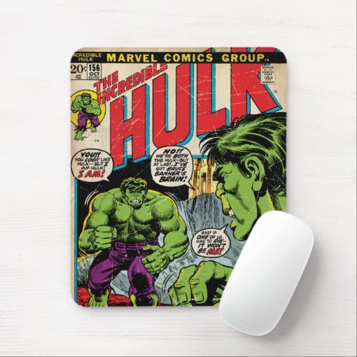 The Incredible Hulk Comic #156 Mouse Pad | Zazzle