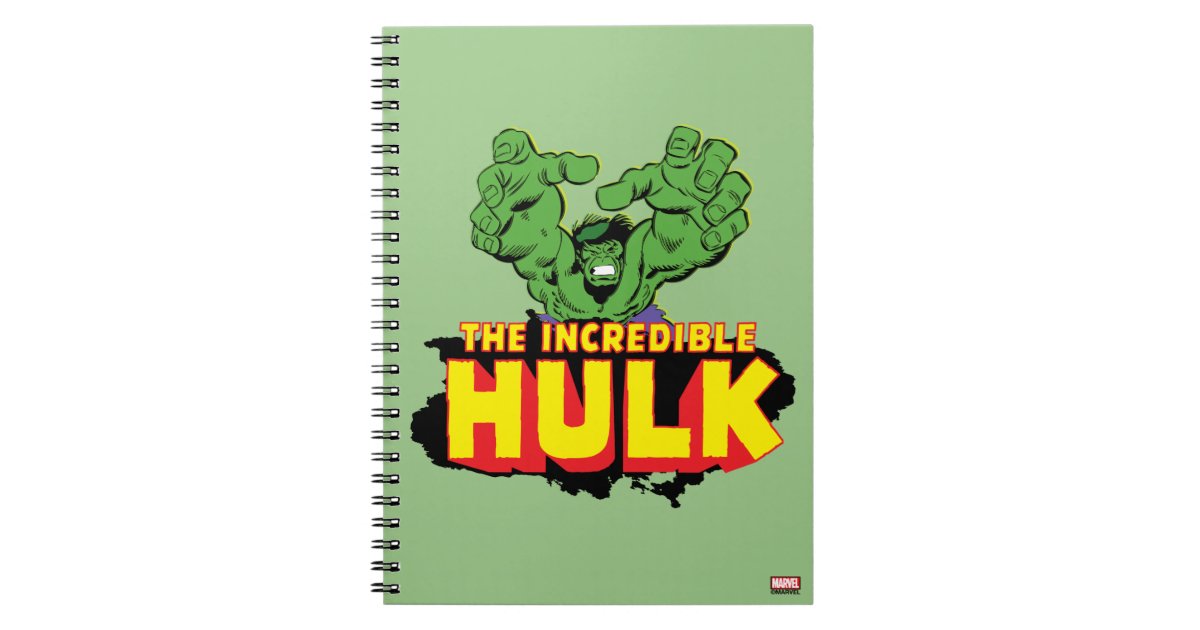 The Incredible Hulk Logo Notebook | Zazzle