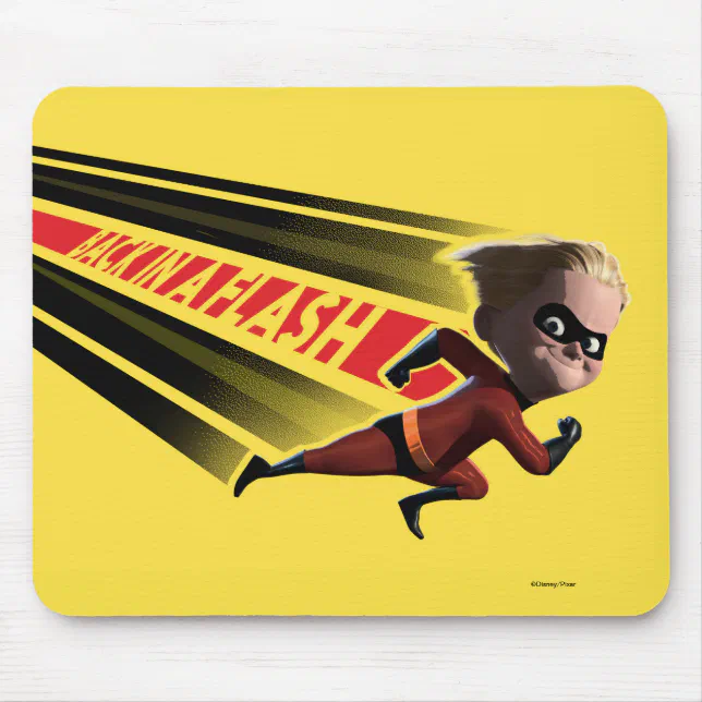 The Incredibles 2 | Dash - Back in a Flash Mouse Pad | Zazzle