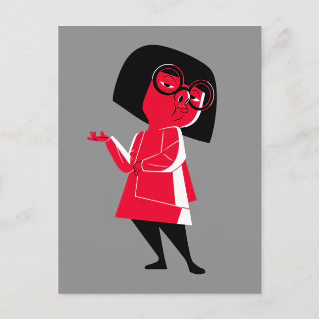 The Incredibles 2 | Edna Postcard | Zazzle