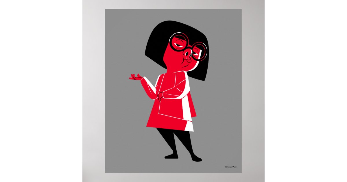 The Incredibles 2 | Edna Poster | Zazzle