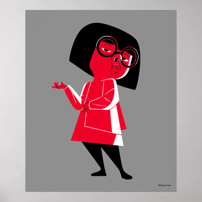 The Incredibles 2 | Edna Poster | Zazzle