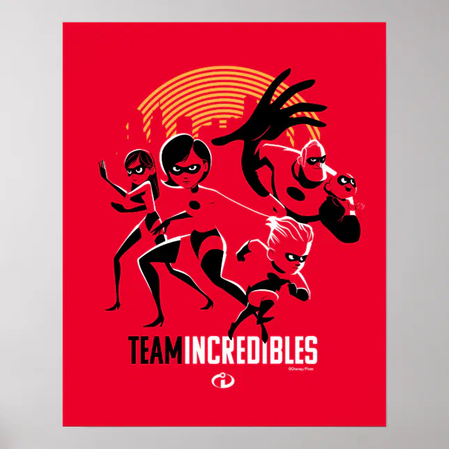 The Incredibles 2 | Team Incredibles 2 Poster | Zazzle