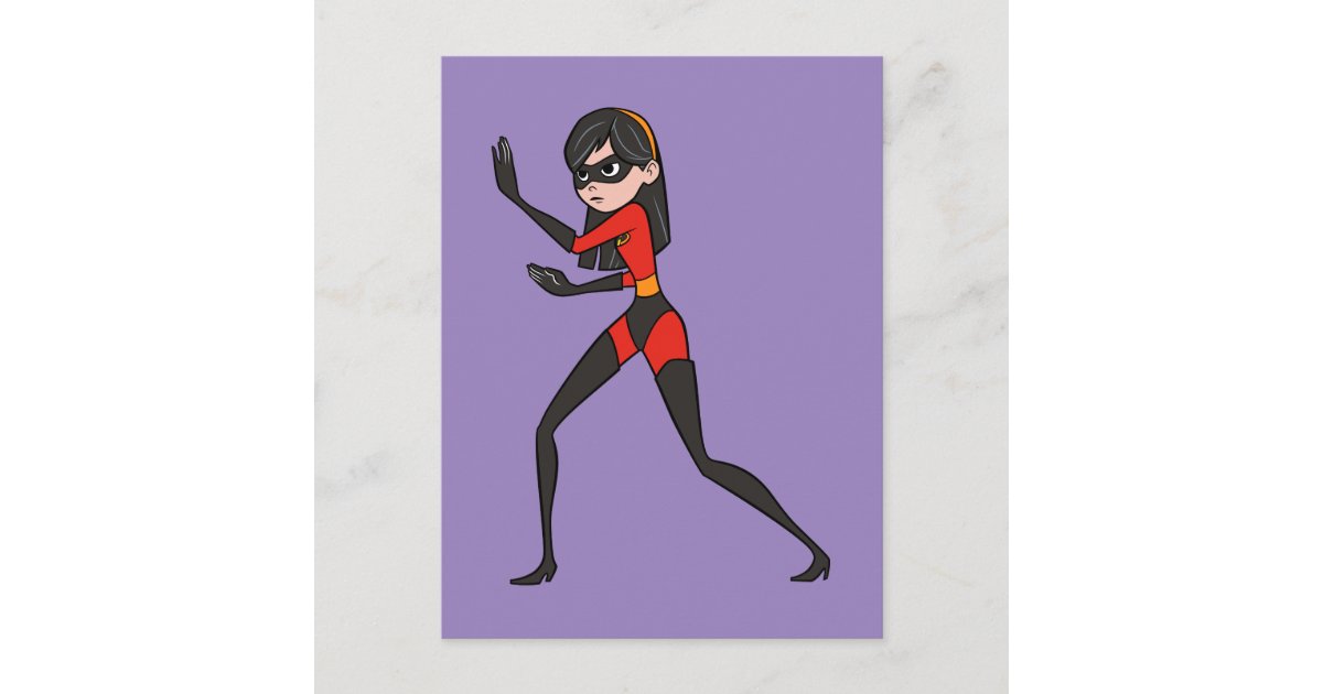 The Incredibles 2 | Violet - Hero Work Postcard | Zazzle