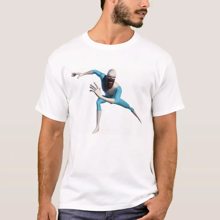 The Incredible's Frozone ice skates Disney T-Shirt | Zazzle