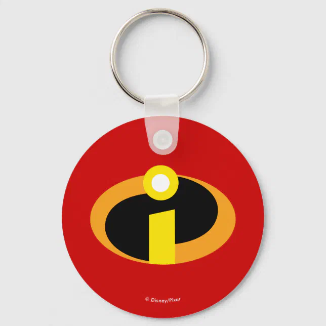 The Incredibles Logo Keychain | Zazzle