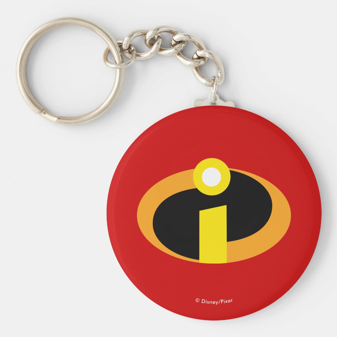 The Incredibles Logo Keychain | Zazzle