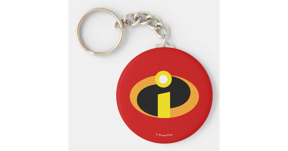 The Incredibles Logo Keychain | Zazzle.com