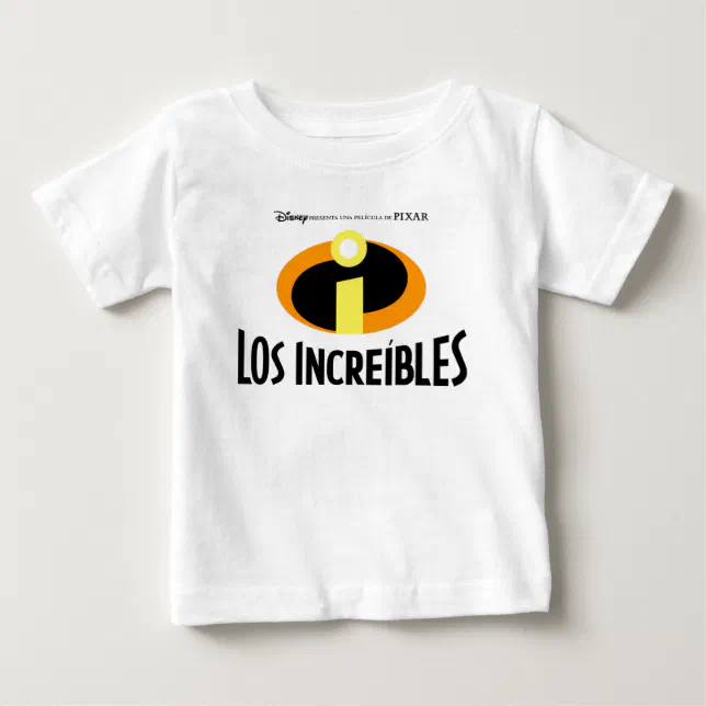 The Incredibles Spanish Disney Baby T-Shirt | Zazzle