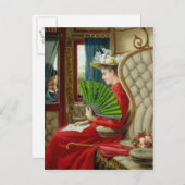 The Indiscretion, 1895 Postcard | Zazzle