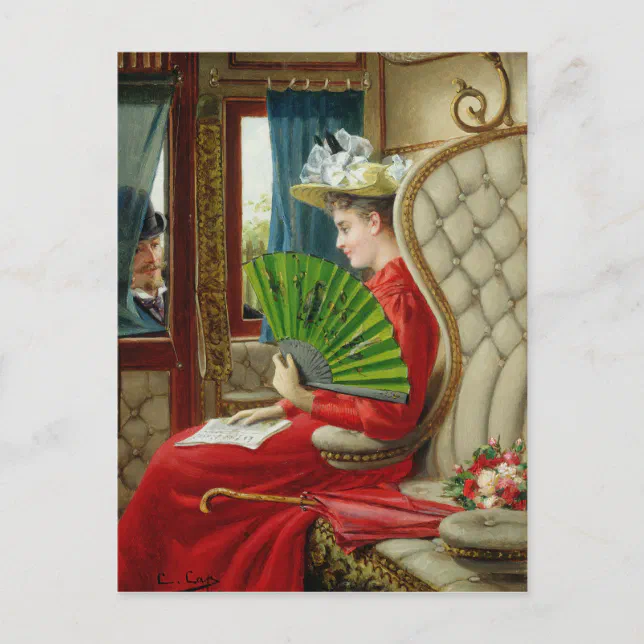 The Indiscretion, 1895 Postcard | Zazzle