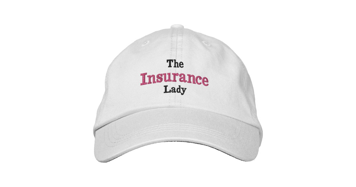 The Insurance Lady Hat | Zazzle