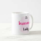 The Insurance Lady - Insurance Marketing Gift Coffee Mug | Zazzle