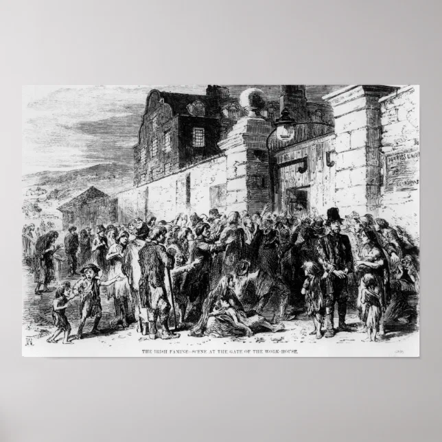 The Irish Famine Poster | Zazzle