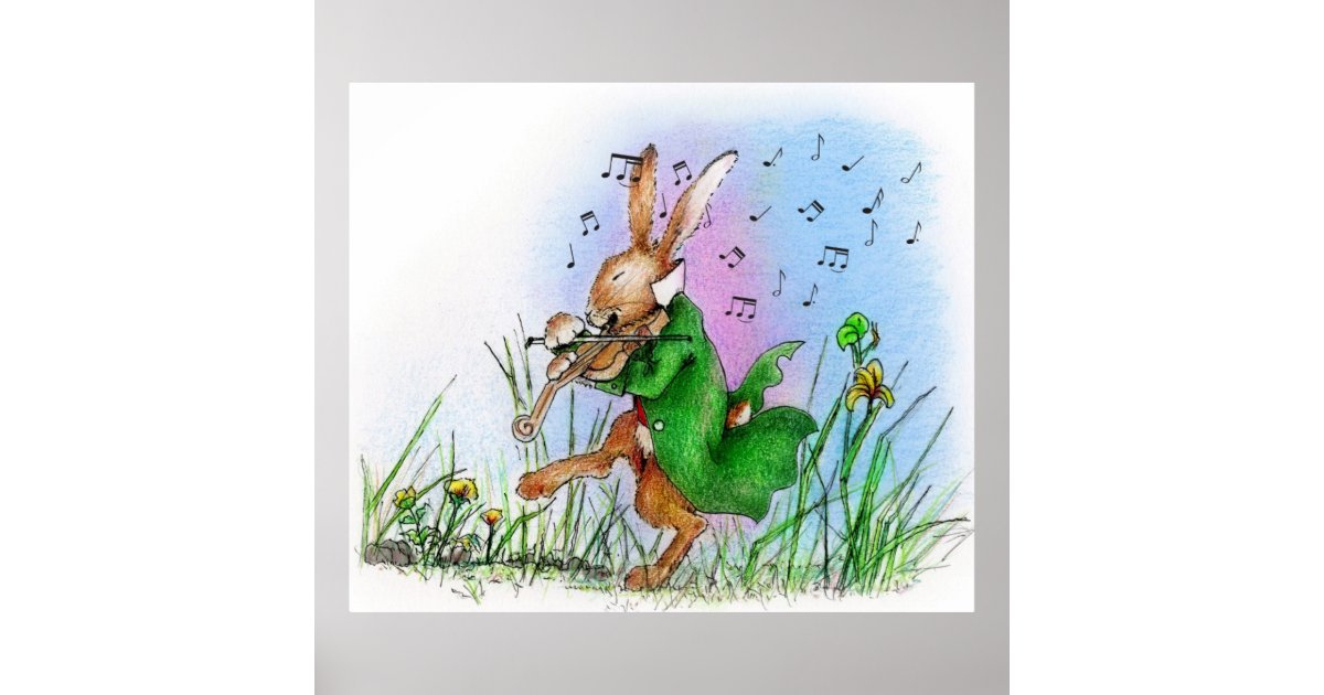 THE IRISH HARE POSTER | Zazzle