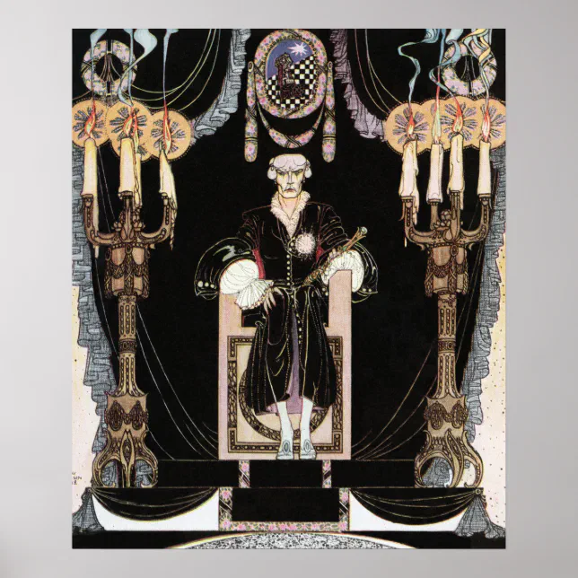 The Iron King by Kay Nielsen Poster | Zazzle