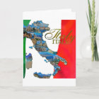 Italian Get Well Soon Quarisci Presto Feltpen card | Zazzle.com