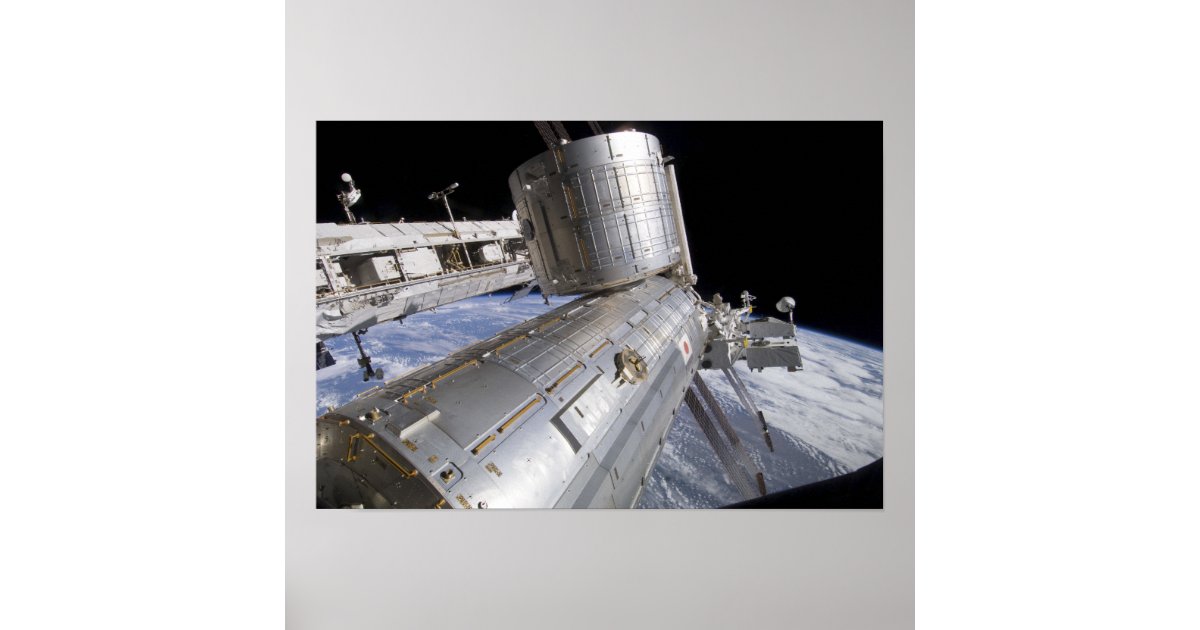 The Japanese Experiment Module Kibo laboratory Poster | Zazzle
