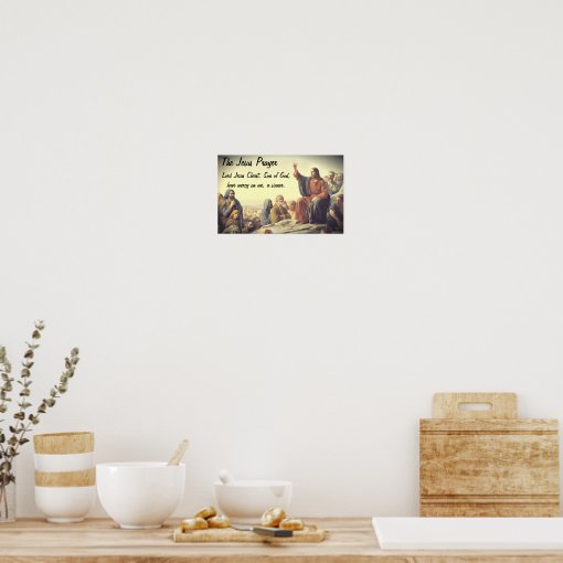 The Jesus Prayer Poster | Zazzle